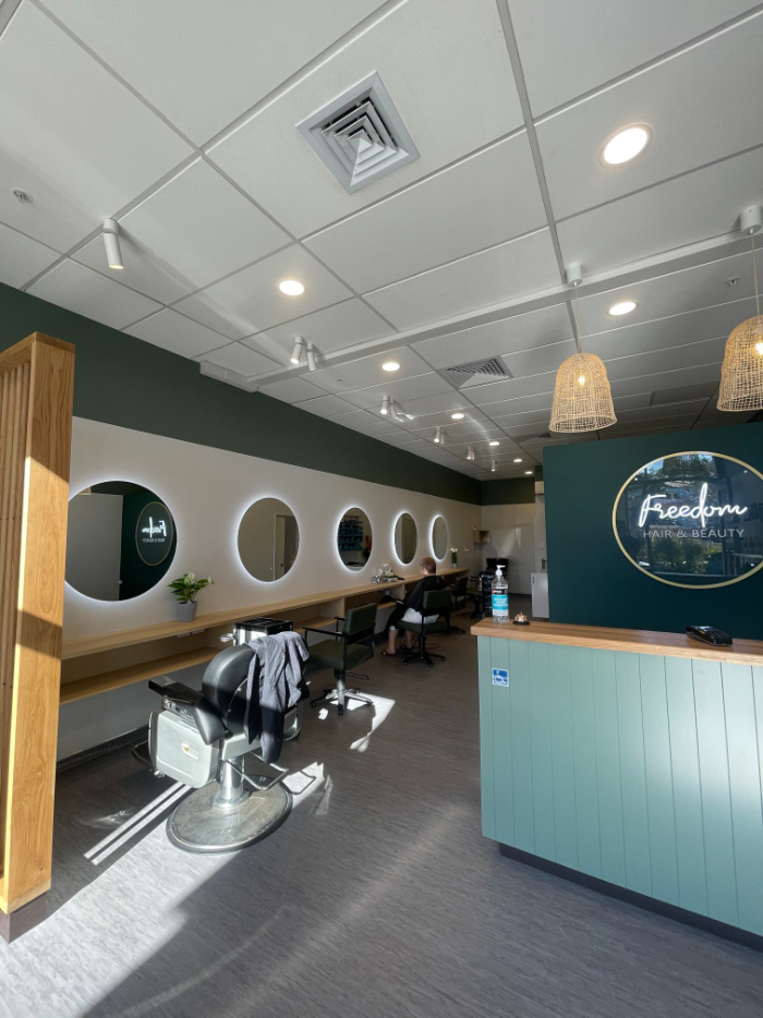 Freedom Hair - M8 Fitout